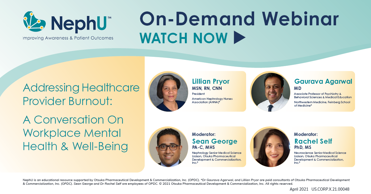 On-Demand Webinar - Addressing Healthcare Provider Burnout: A ...